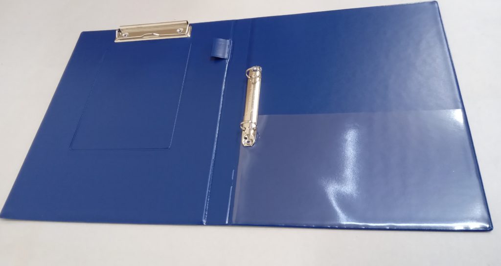 Porte Bloc à Pince et Porte Document Plastique Rigide - Zeta Srl